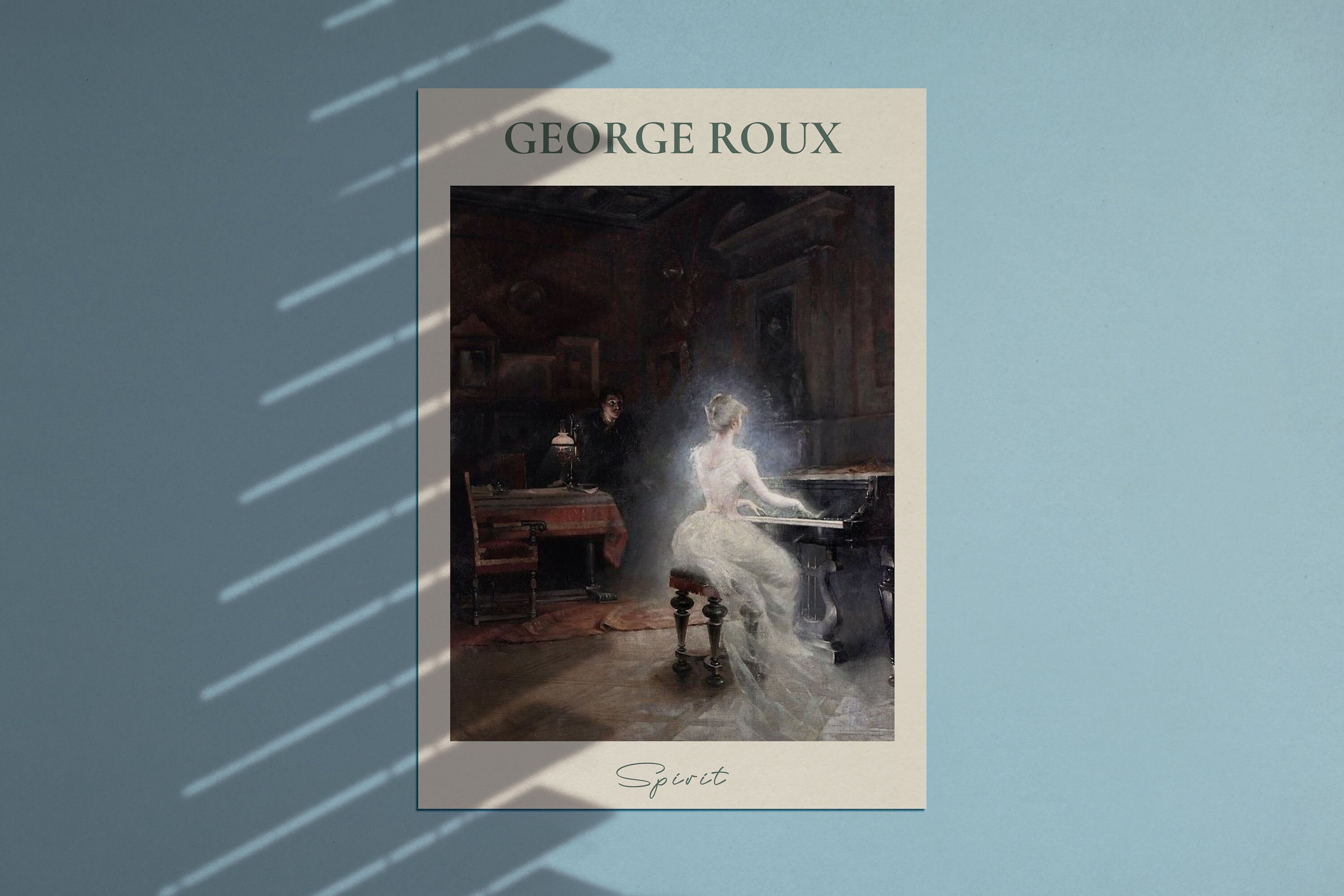 George Roux Print Spirit Poster Classic Glossy Poster - Etsy