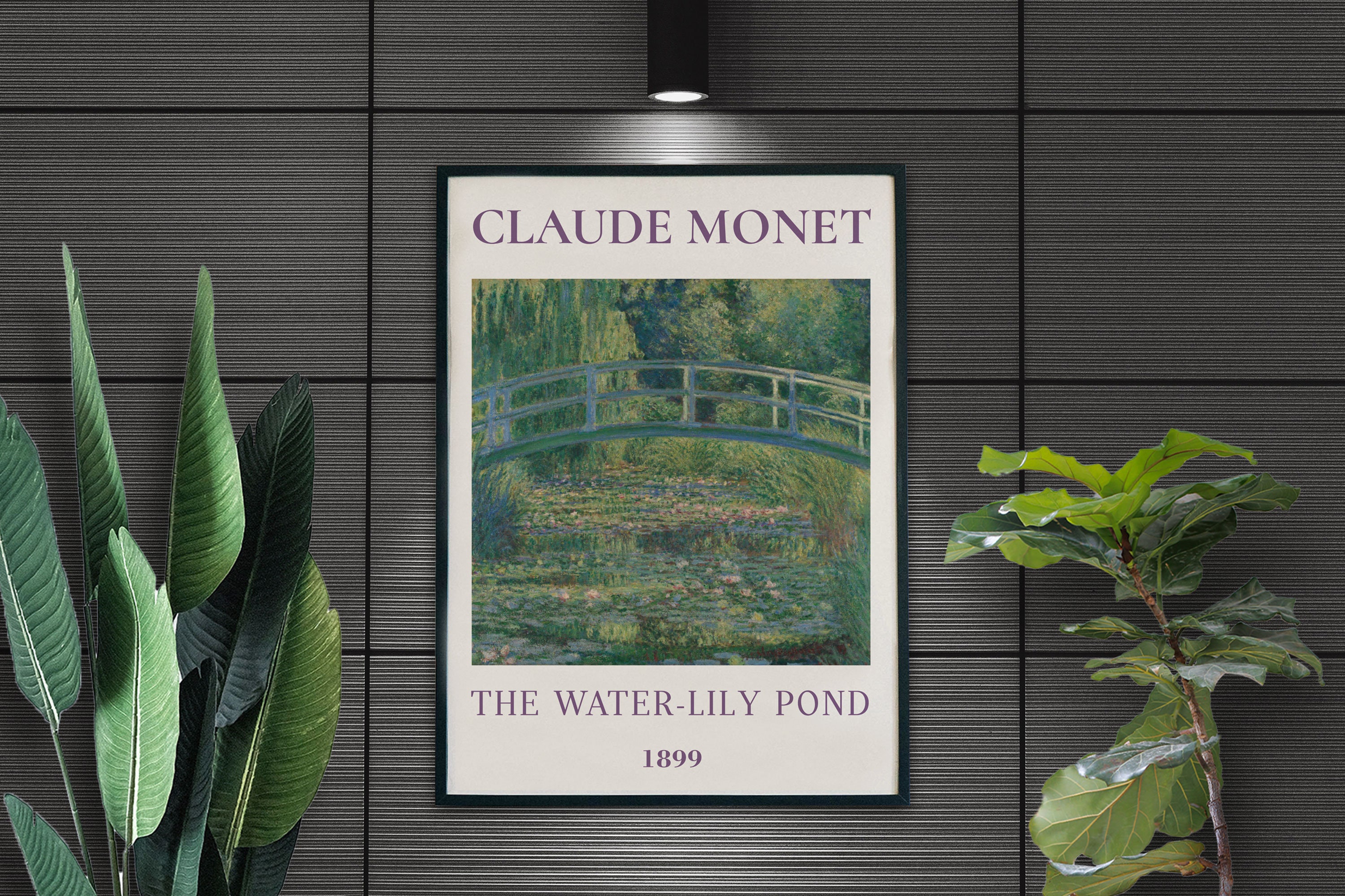Monet Poster, Monet Exhibition Poster, Monet Paintings, Modern Home ...