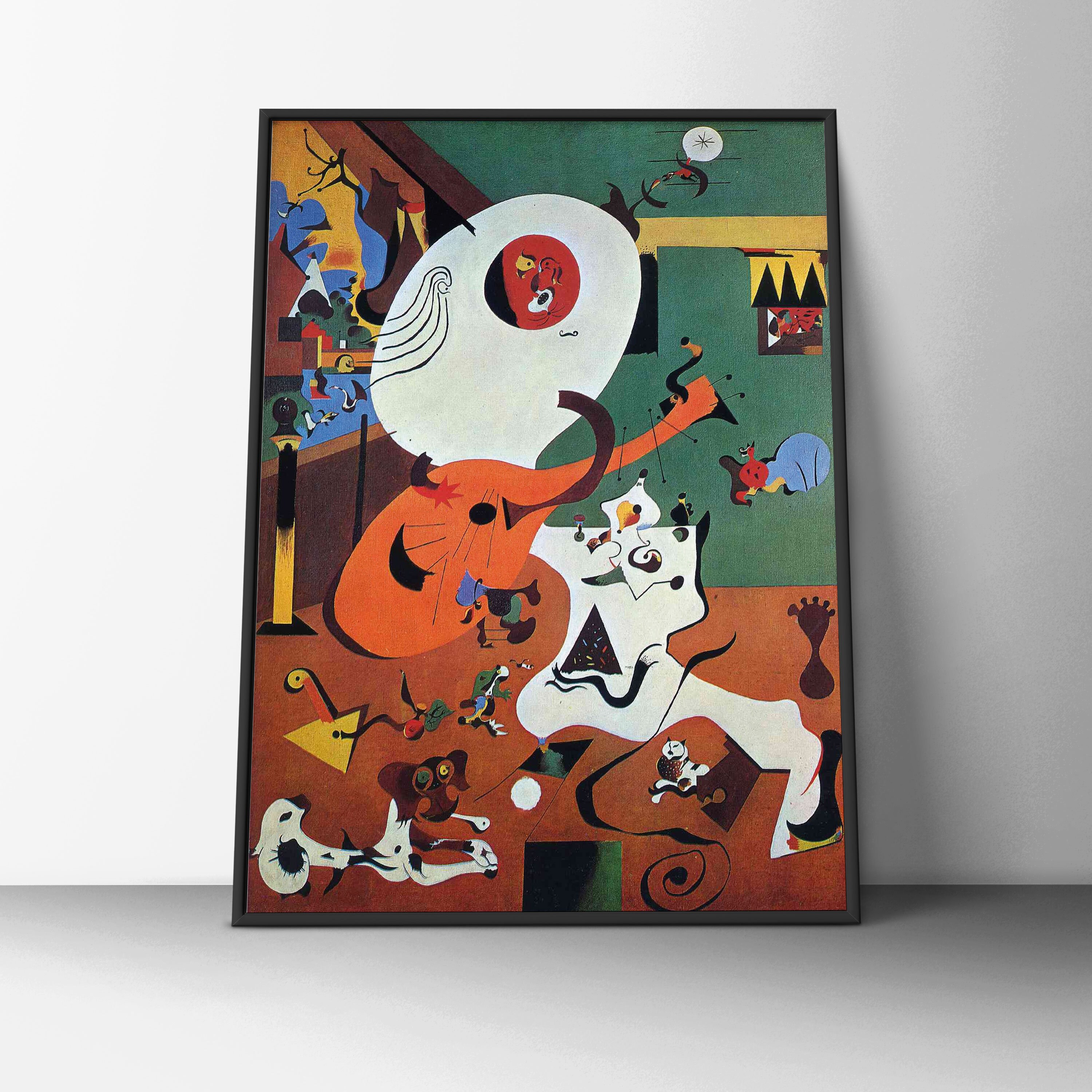 Joan Miro Poster Surrealism Print Surrealist Art Poster - Etsy