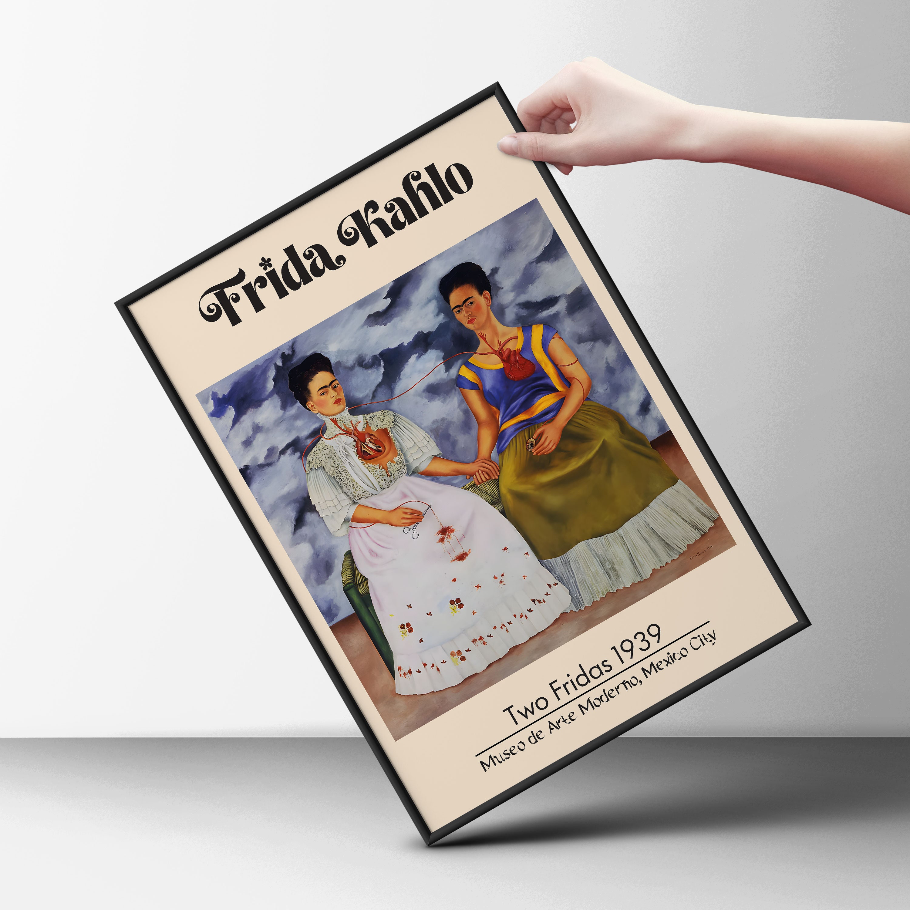 Frida Kahlo Posters, the Two Fridas, Feminist Print, Modern Posters ...
