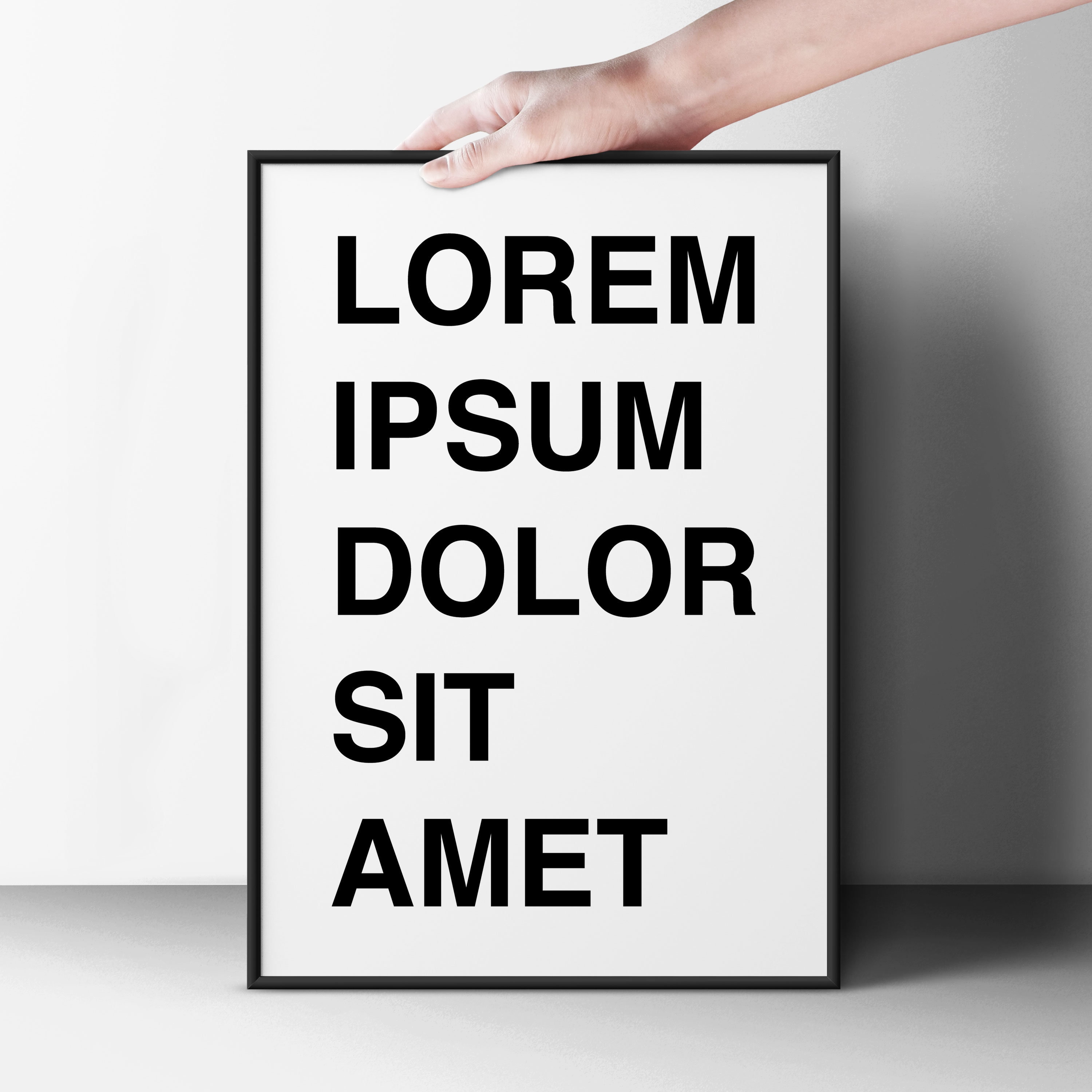 Lorem Ipsum Poster, Graphic Design Print, Gift for Graphic Designer ...
