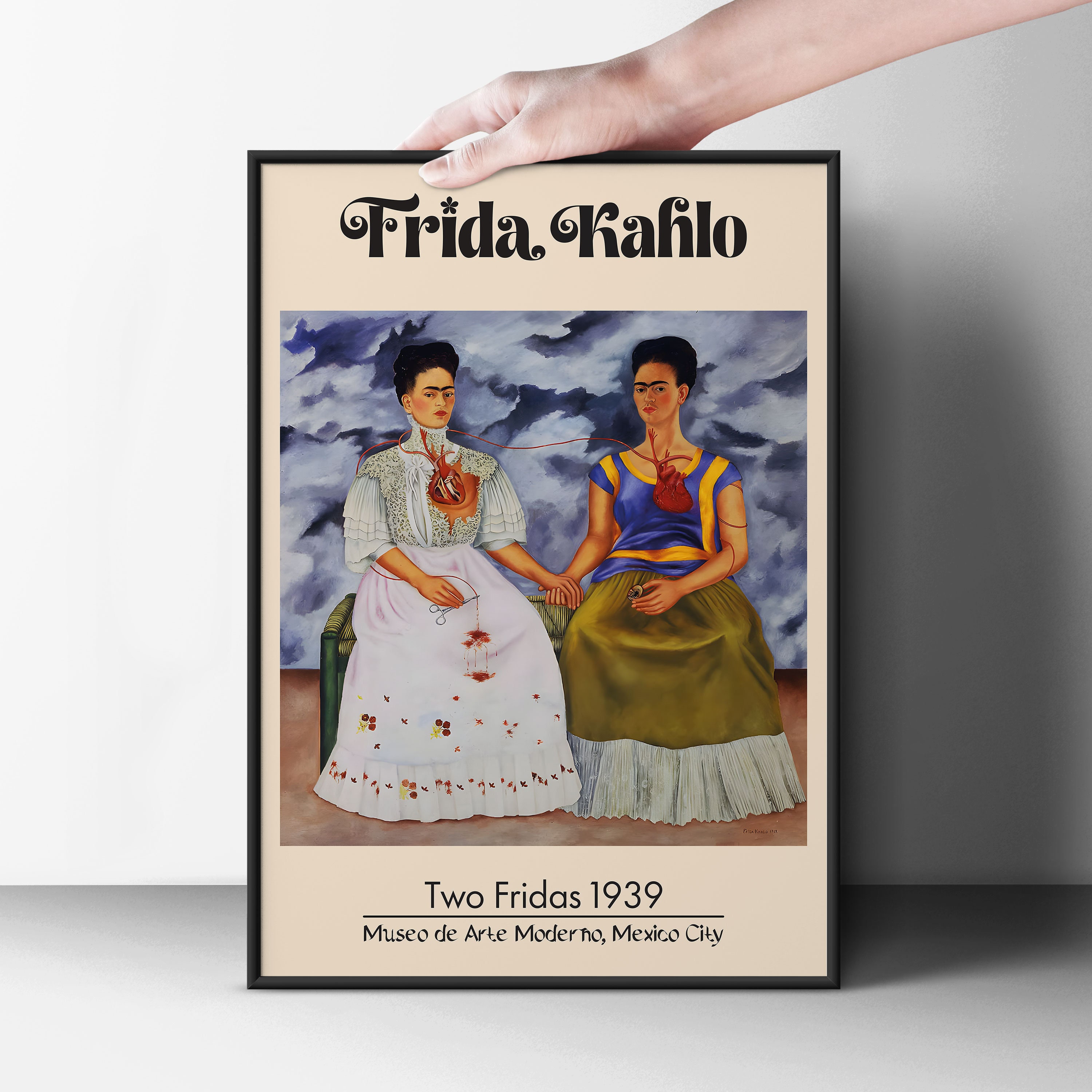 Frida Kahlo Posters, the Two Fridas, Feminist Print, Modern Posters ...