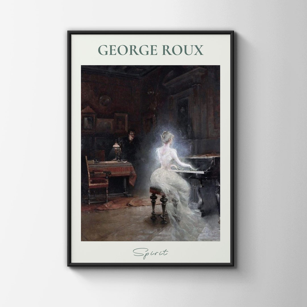 George Roux Print Spirit Poster Classic Glossy Poster - Etsy