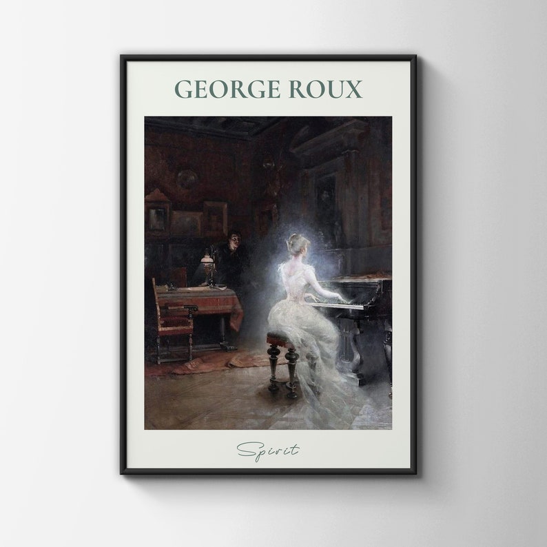 George Roux Print Spirit Poster Classic Glossy Poster - Etsy