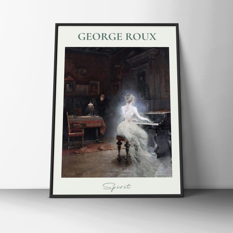 George Roux Print Spirit Poster Classic Glossy Poster - Etsy