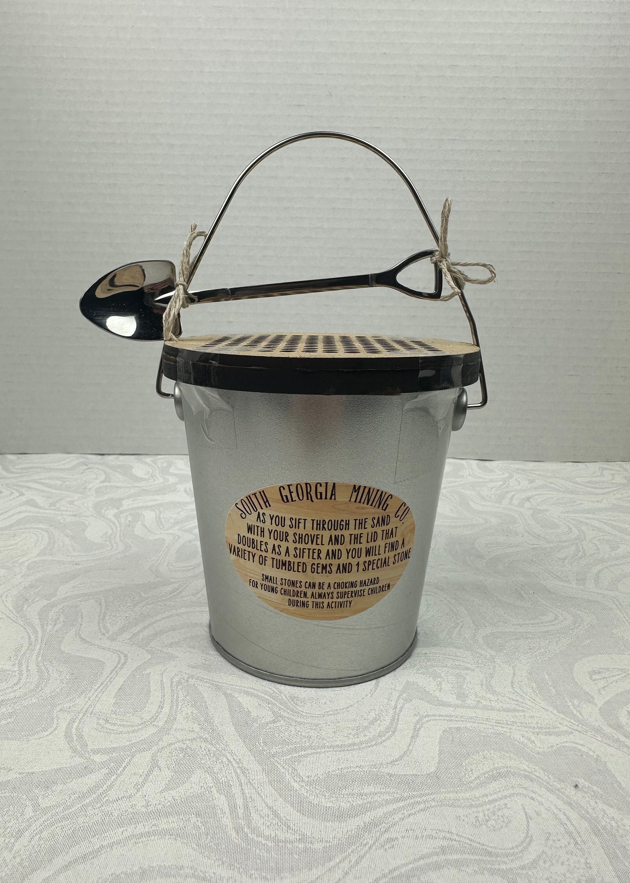 Rock Mining Bucket Crystal Bucket Mystery Crystal Gemstone Digging Kit ...