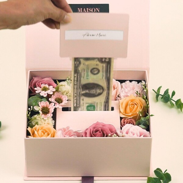Money Pull Out Gift Box - 60+ Gift Ideas for 2025