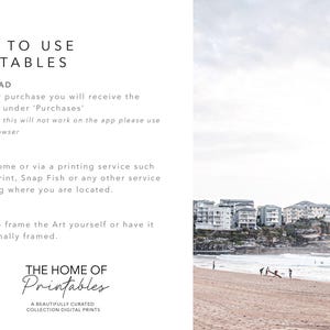 Manly Beach Australia Print | PRINTABLE Wall Art | Prints | Wall Art ...