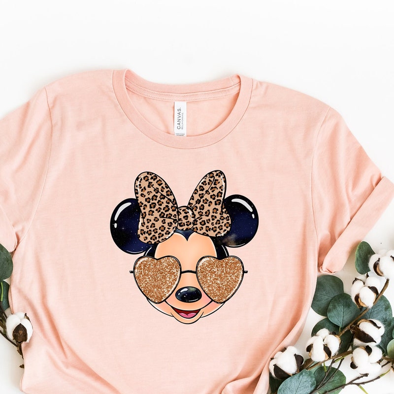 Leopard Minnie Mouse - Etsy