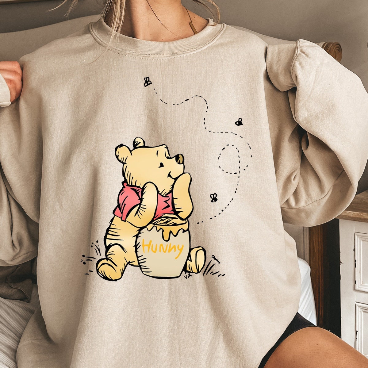 Vintage Pooh Shirt, Minimal Winnie The Pooh T-Shirt, Disney Trip ...