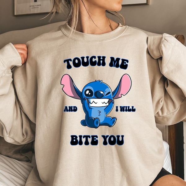 Stitch I Bite Shirt - Etsy