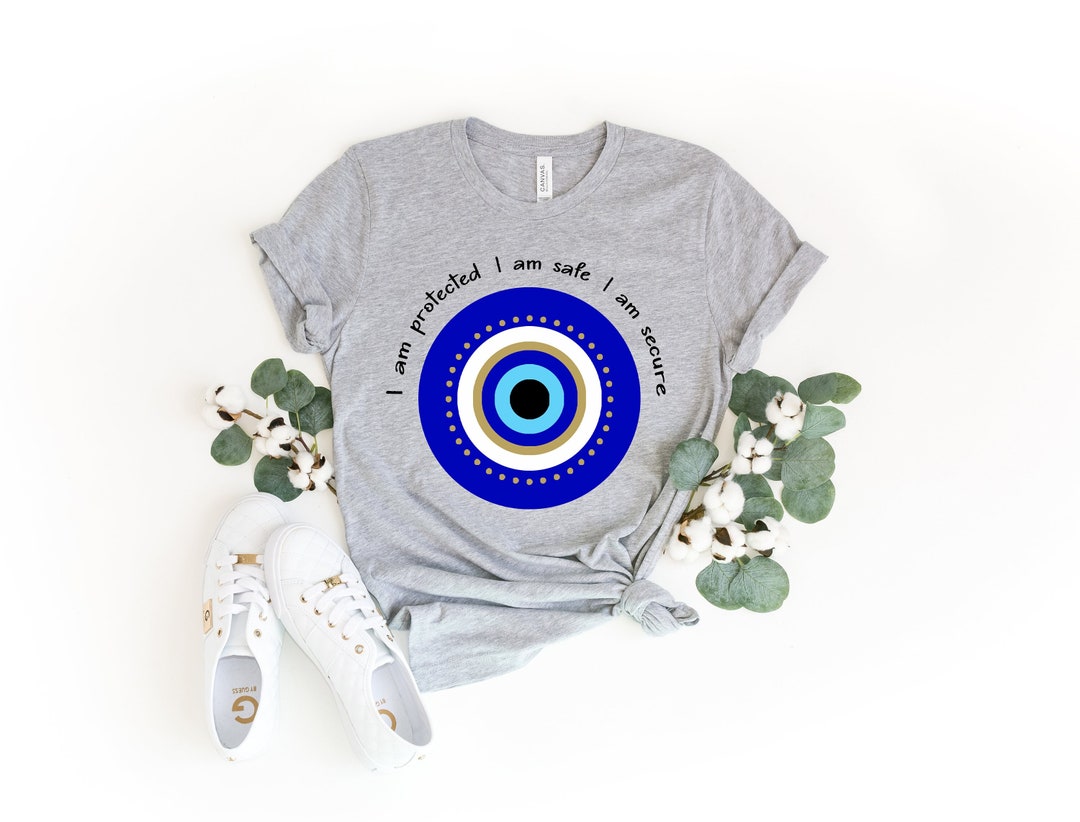Evil Eye Sweatshirt, Unisex Sweatshirt, Message Eye Sweatshirt, Greek ...