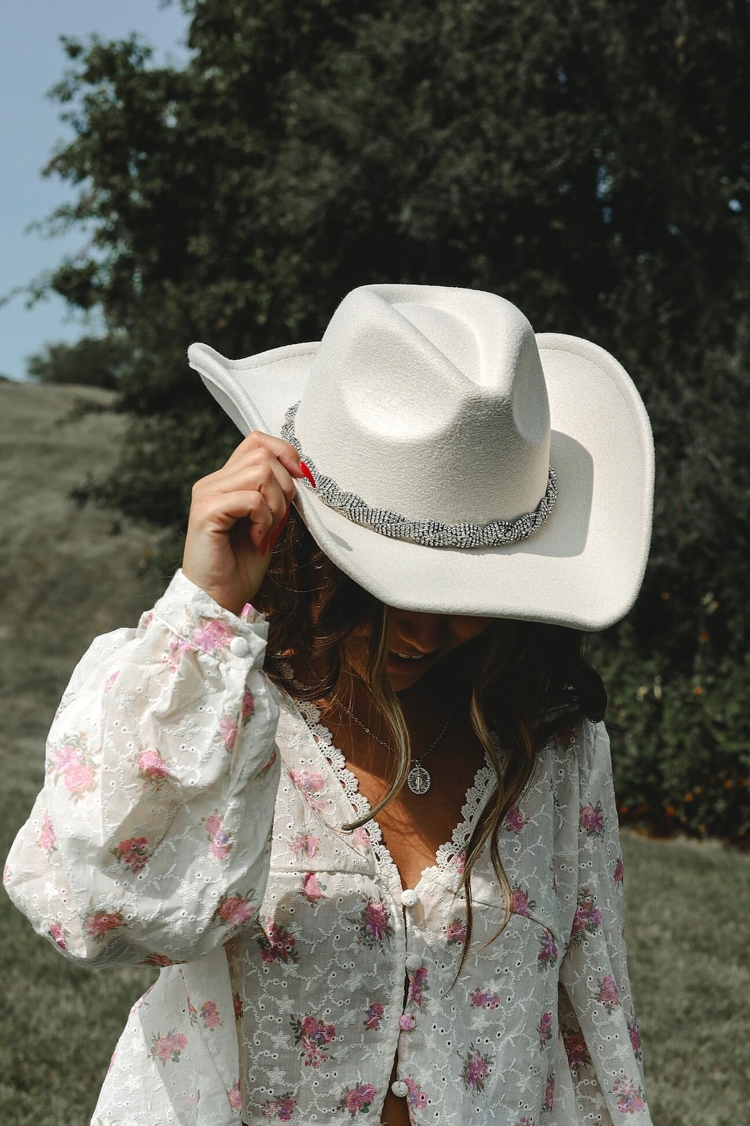 Silverstone Belle Cowgirl Rhinestone Hat Western Cowboy Vegas Nashville ...