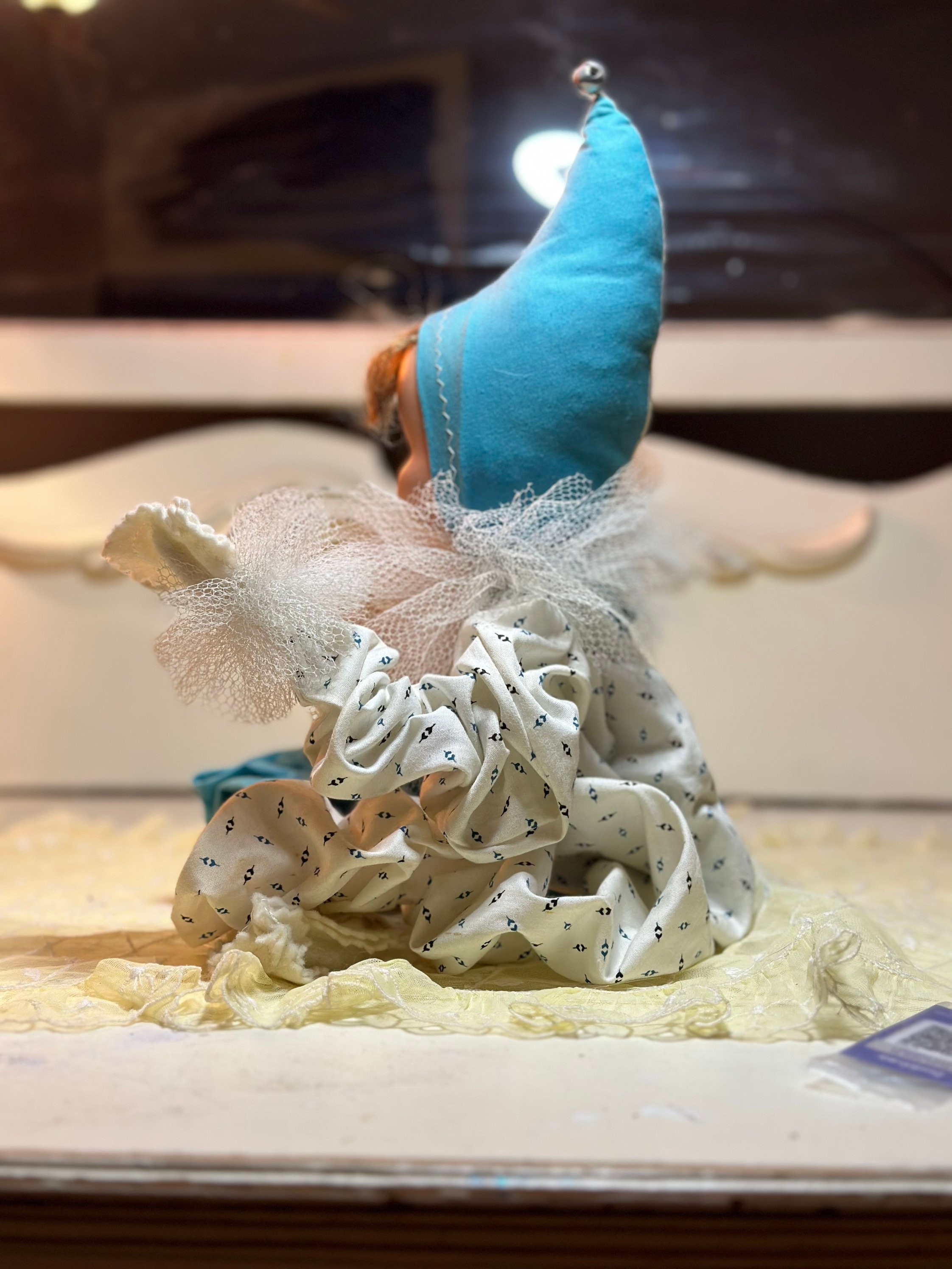 Vintage 1950s Pixie Jester Pixie Doll. Shelf/bed Sitter - Etsy