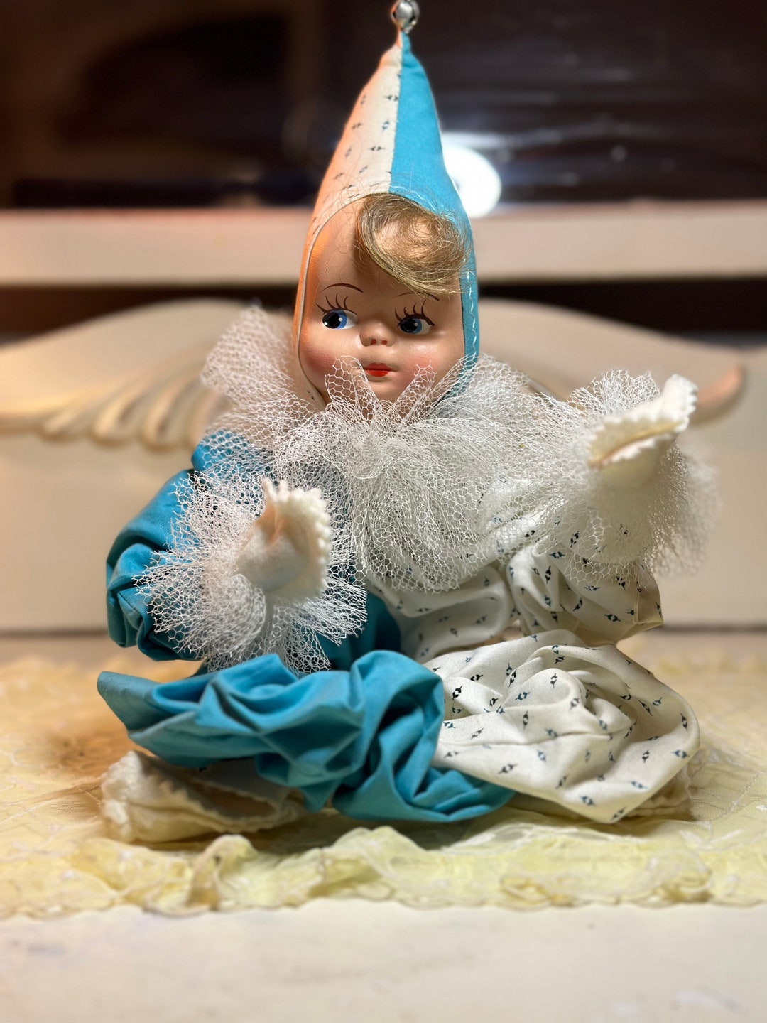 Vintage 1950’s Pixie Jester Pixie Doll. Shelf/bed Sitter - Etsy