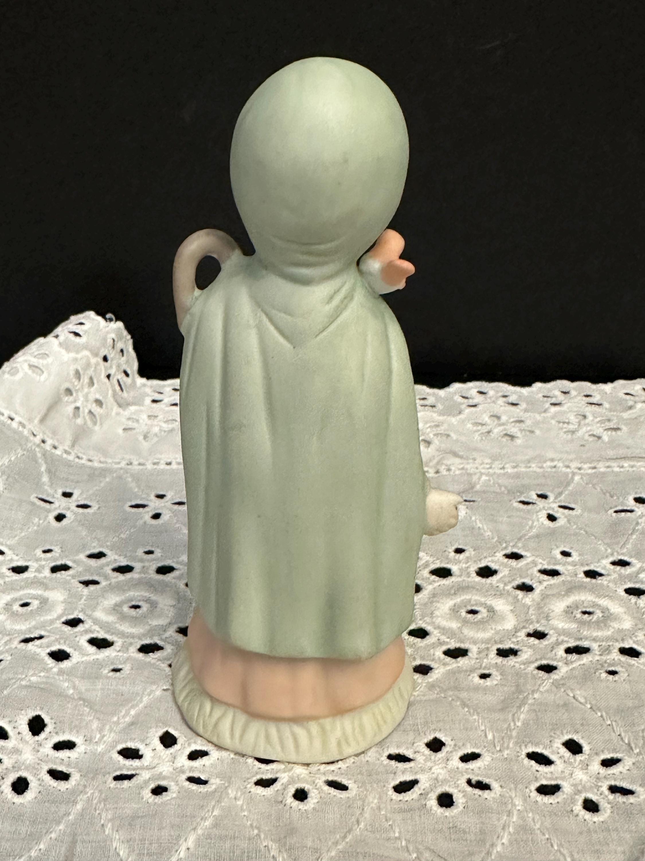 Vintage the Christopher Collection Lefton Nativity Bisque Pastel 3 Pcs ...