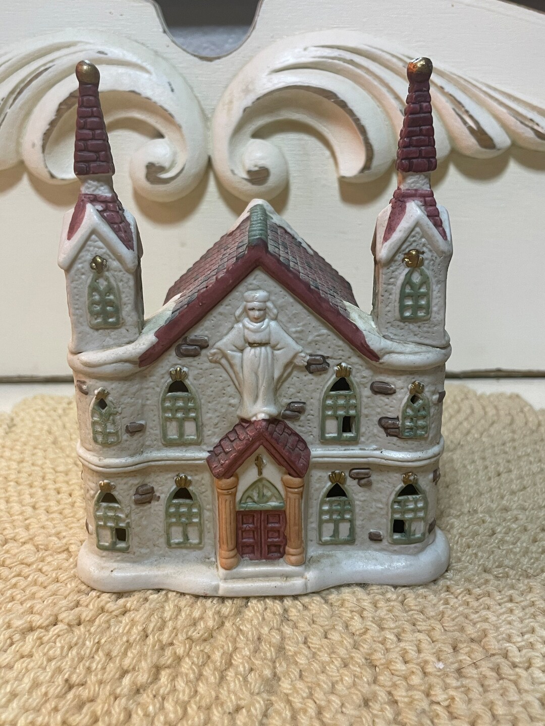 Dickens Collectables 1994 Christmas Village Sugar Creek County Church Etsy