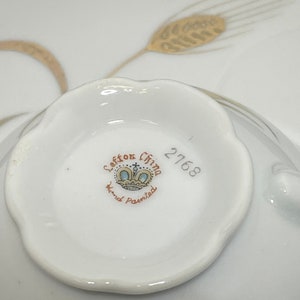 Lefton China Hand Painted Shell Shaped Sandwich Plate and Tea Cup Sets ...