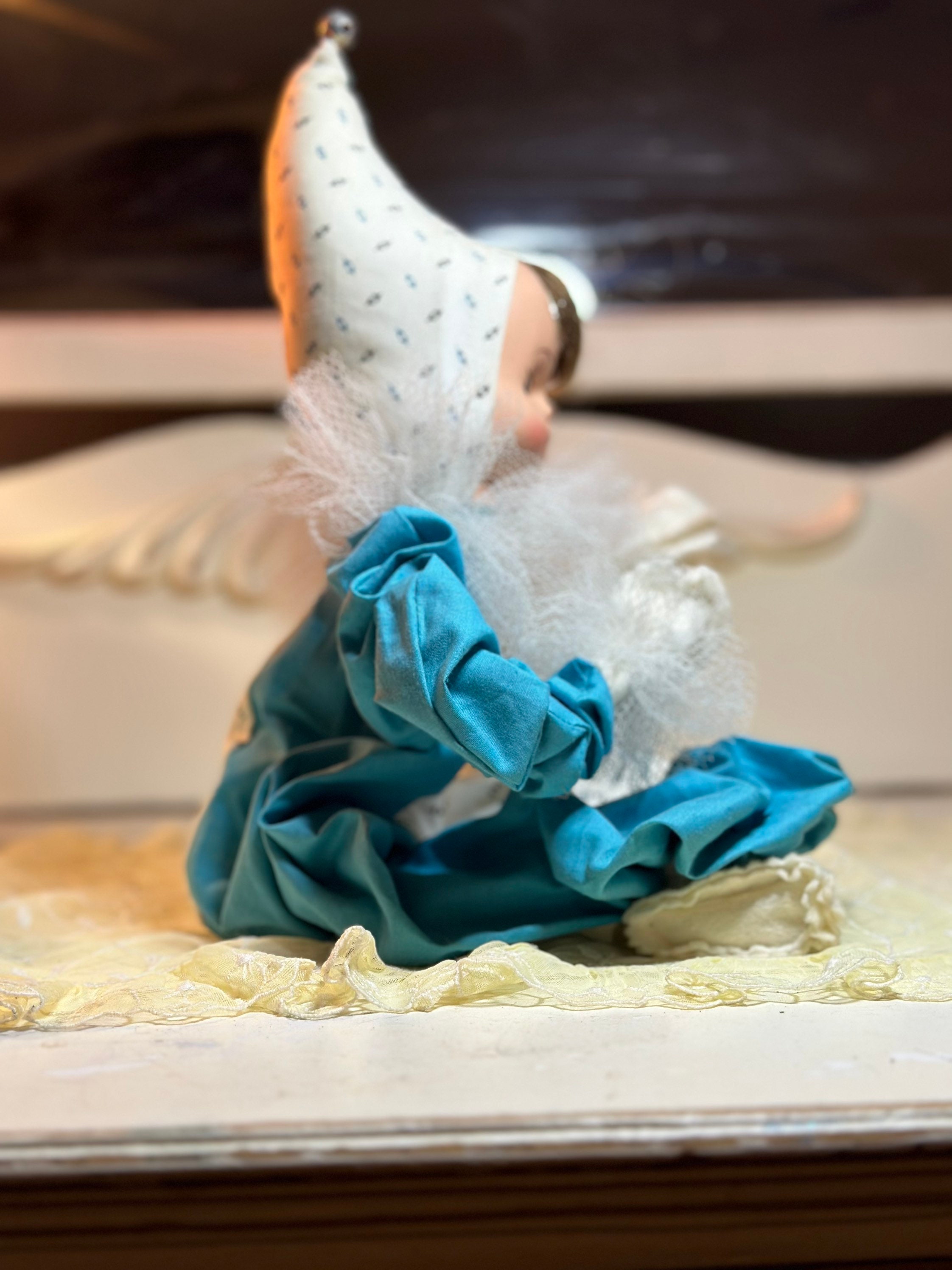 Vintage 1950s Pixie Jester Pixie Doll. Shelf/bed Sitter - Etsy