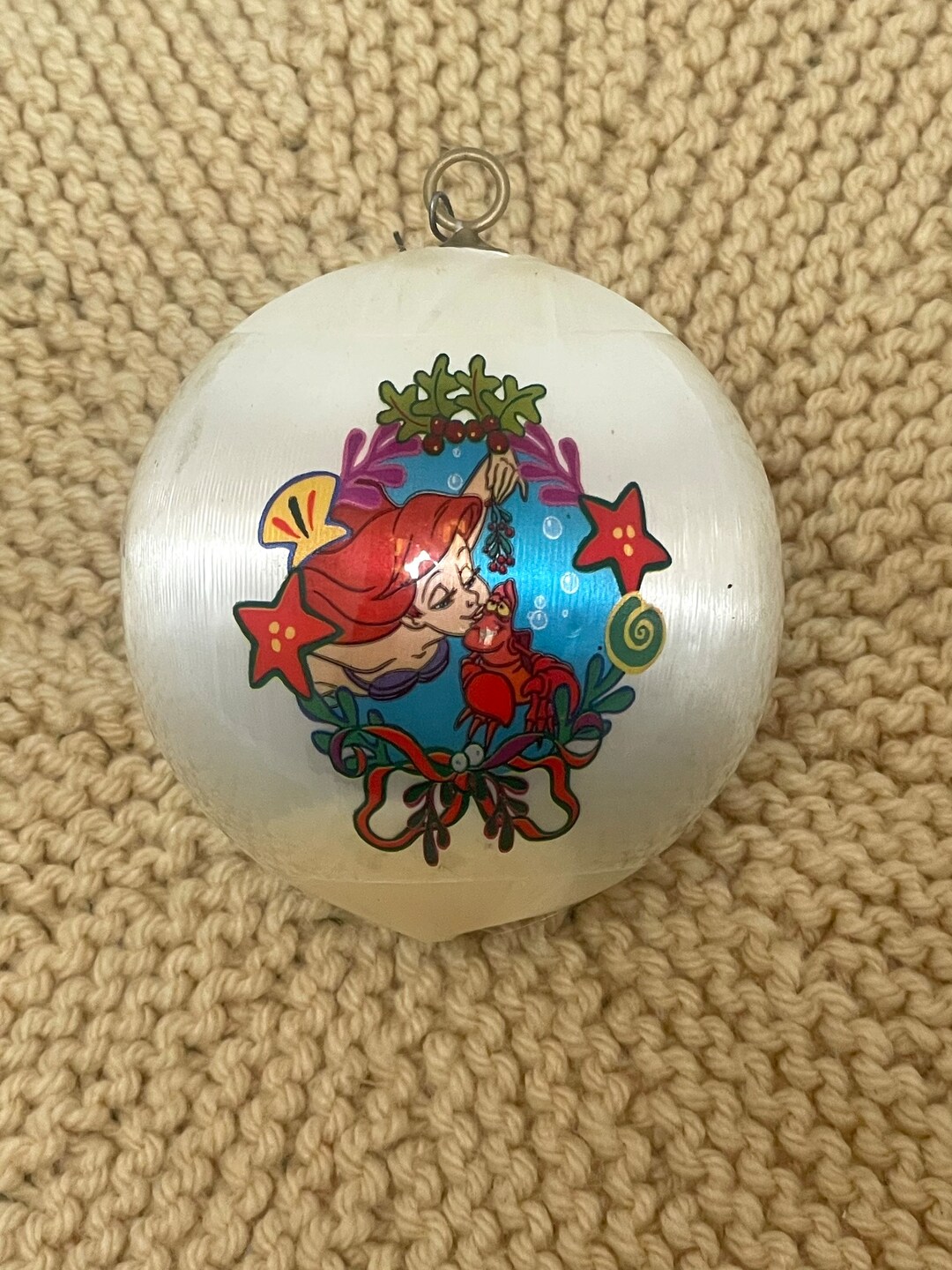 Vintage Family Holiday Party 1997 Satin Disney Ornament Cast Member ...