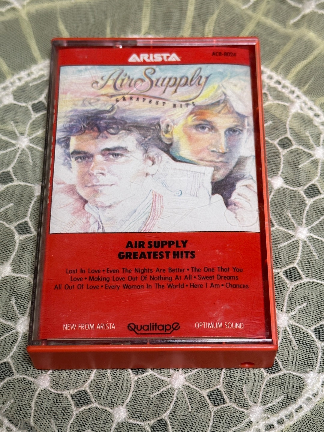 Greatest Hits arista by Air Supply cassette, Arista Vintage 1980s - Etsy