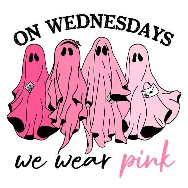 On Wednesday We Wear Pink - Etsy