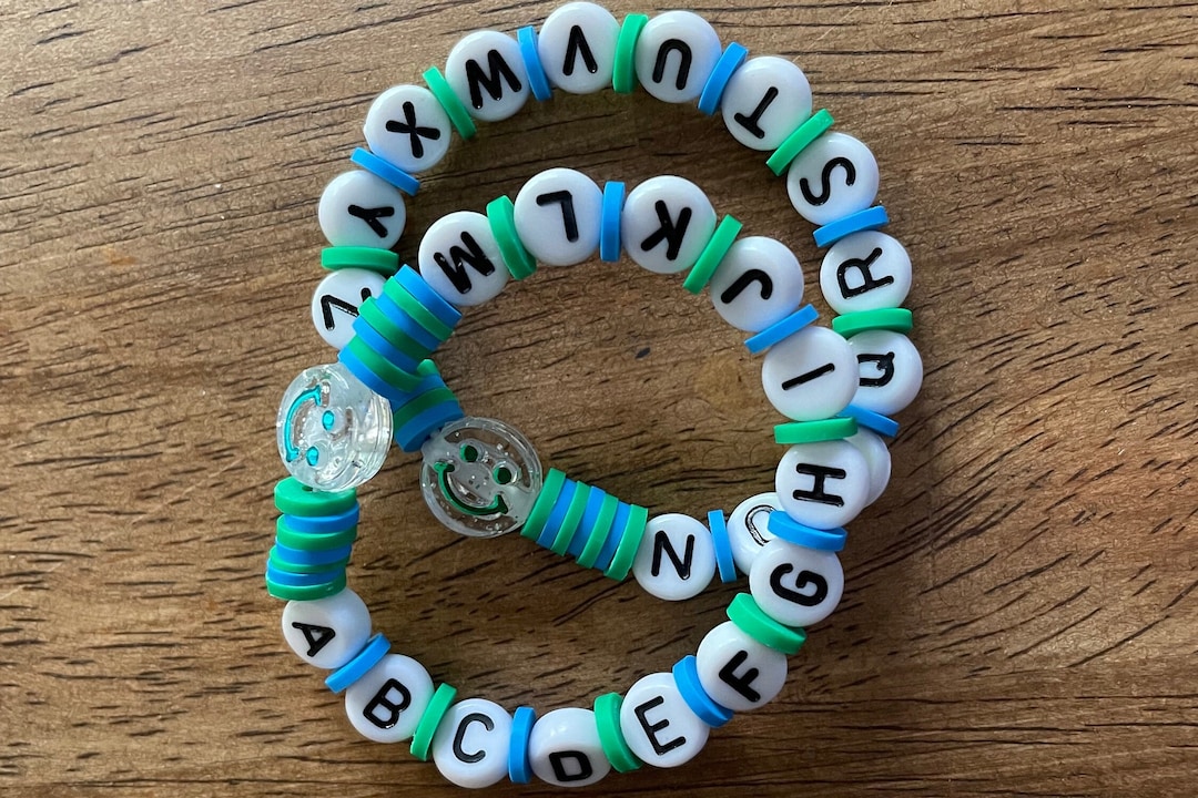 Alphabet Bracelets ABC - Etsy