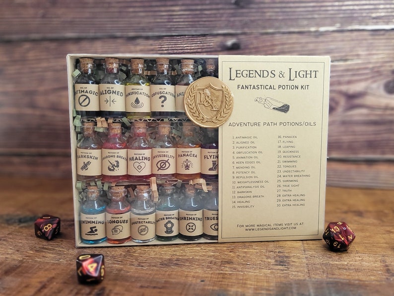 Ultimate RPG Gift Set Adventure Path Potions TTRPG - Etsy Canada