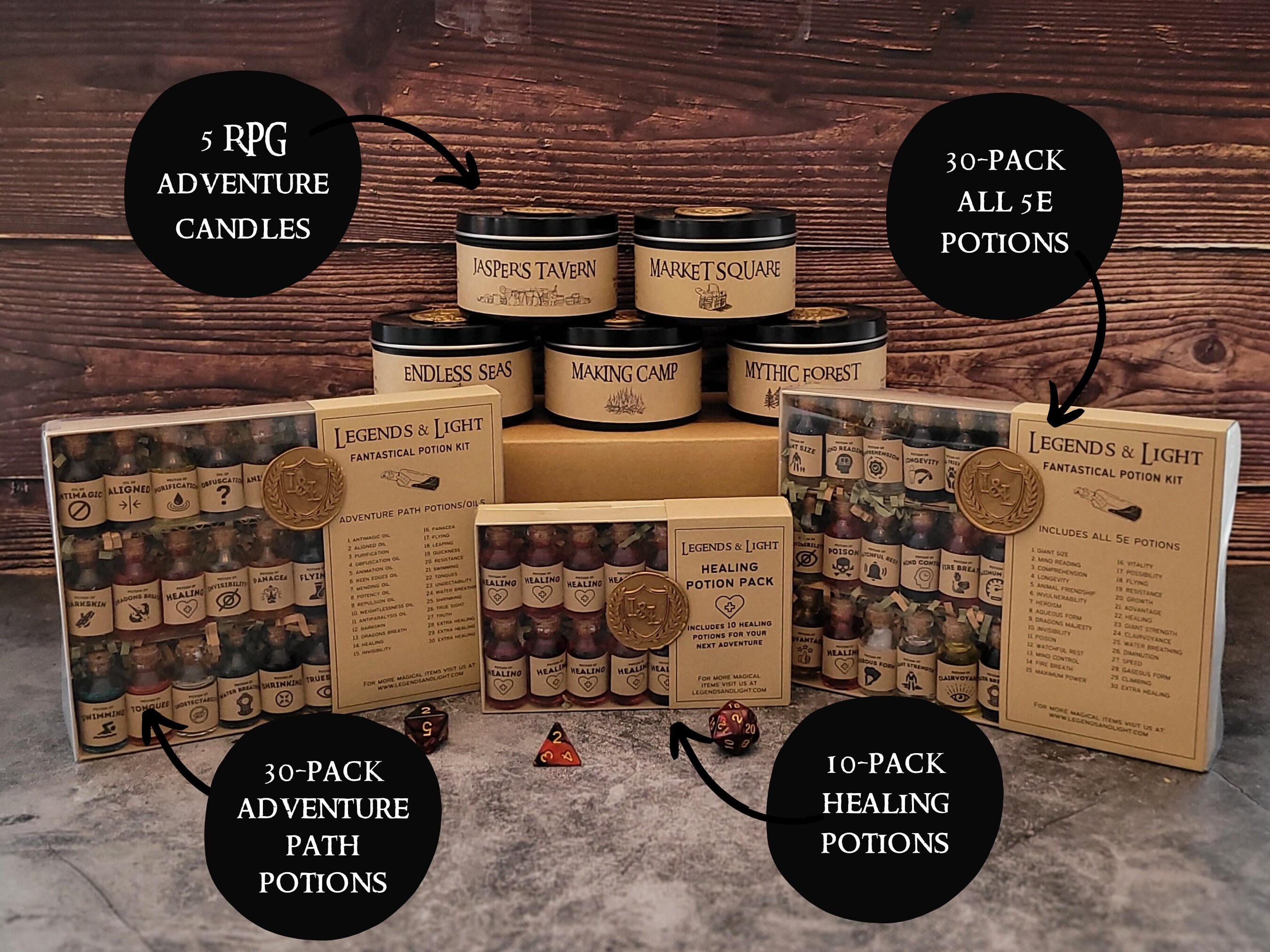 Ultimate RPG Gift Set Adventure Path Potions TTRPG - Etsy Canada