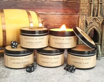 Dungeons and Dragons Candles - Etsy