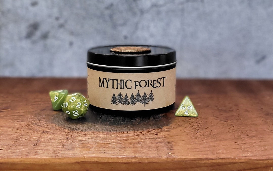 Mythic Forest Soy Candle RPG Tabletop Adventure Candle Gift for ...