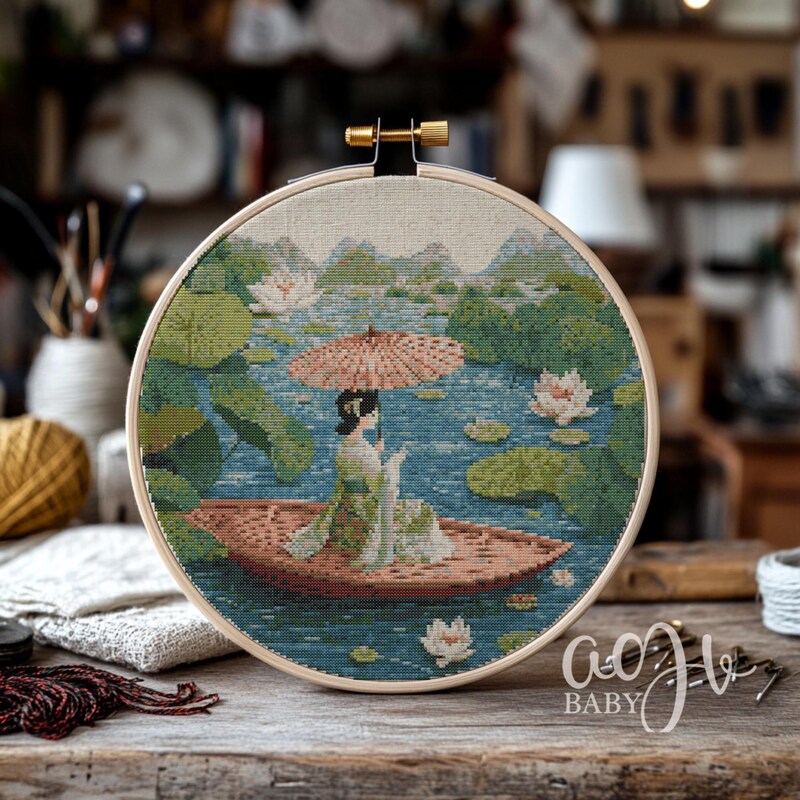 Boat Cross Stitch - Etsy