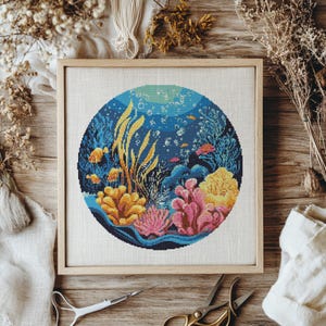 Under the Sea Cross Stitch Pattern, Ocean Life (PDF Pattern) - Etsy