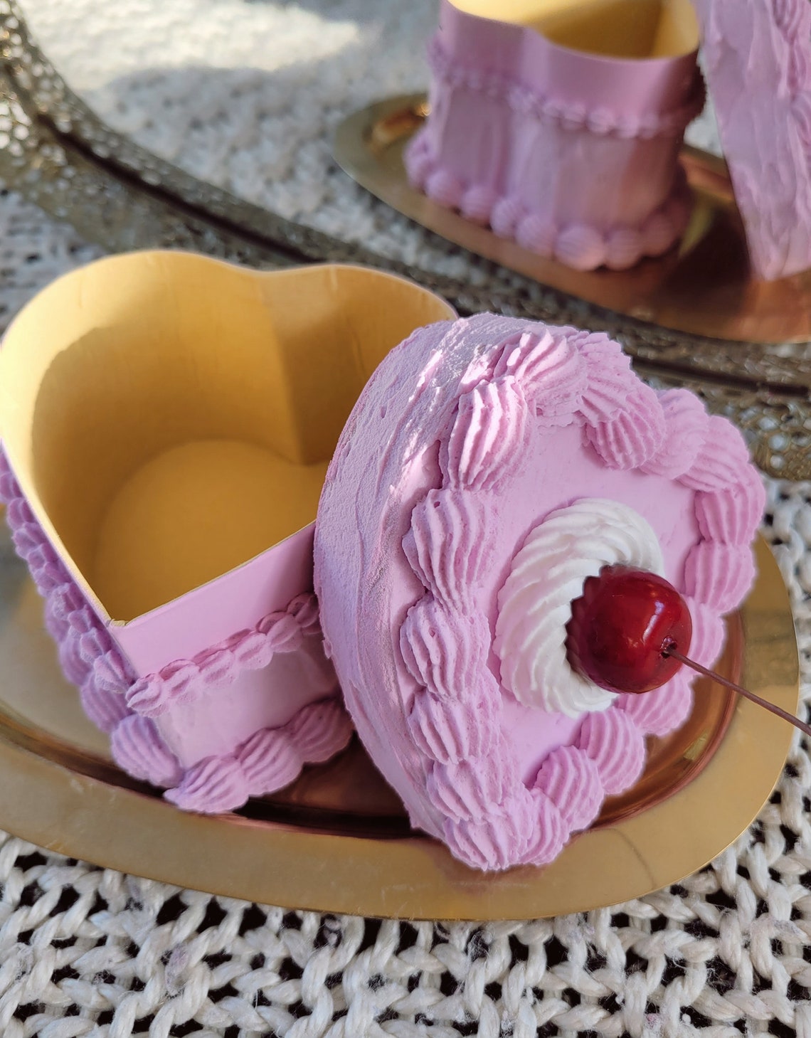 Heart Shaped Cake Box - Etsy