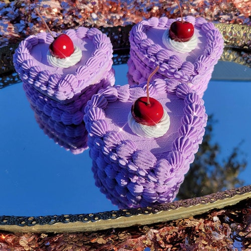 Heart Shaped Decoy Cake / Fake Cake Box Custom Design - Etsy