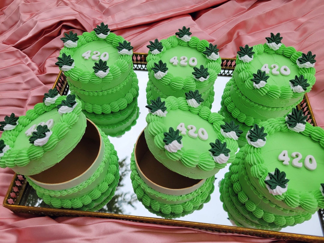 Fake Cake Box - 420 - Etsy