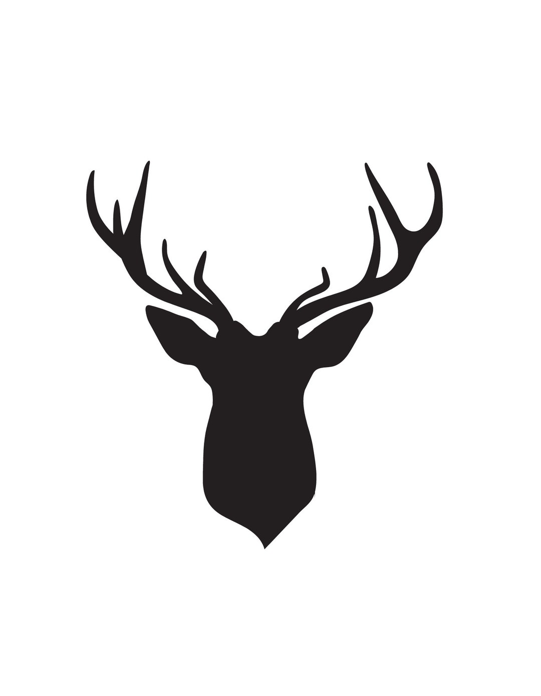 Deer SVG Files for Cricut - Instant Digital Download, Perfect for DIY ...