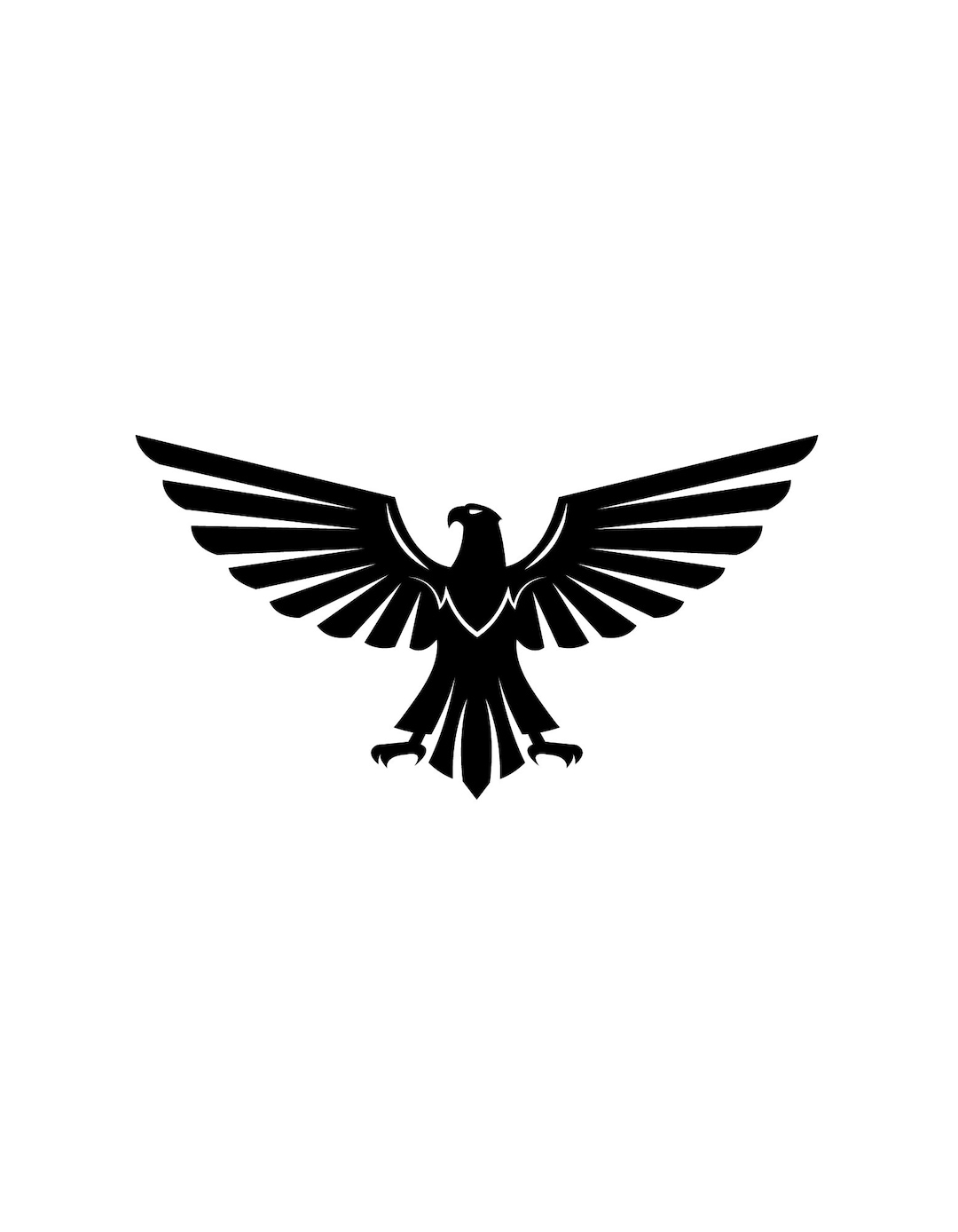 Eagle Vertical SVG Files for Cricut - Instant Digital Download, Perfect ...