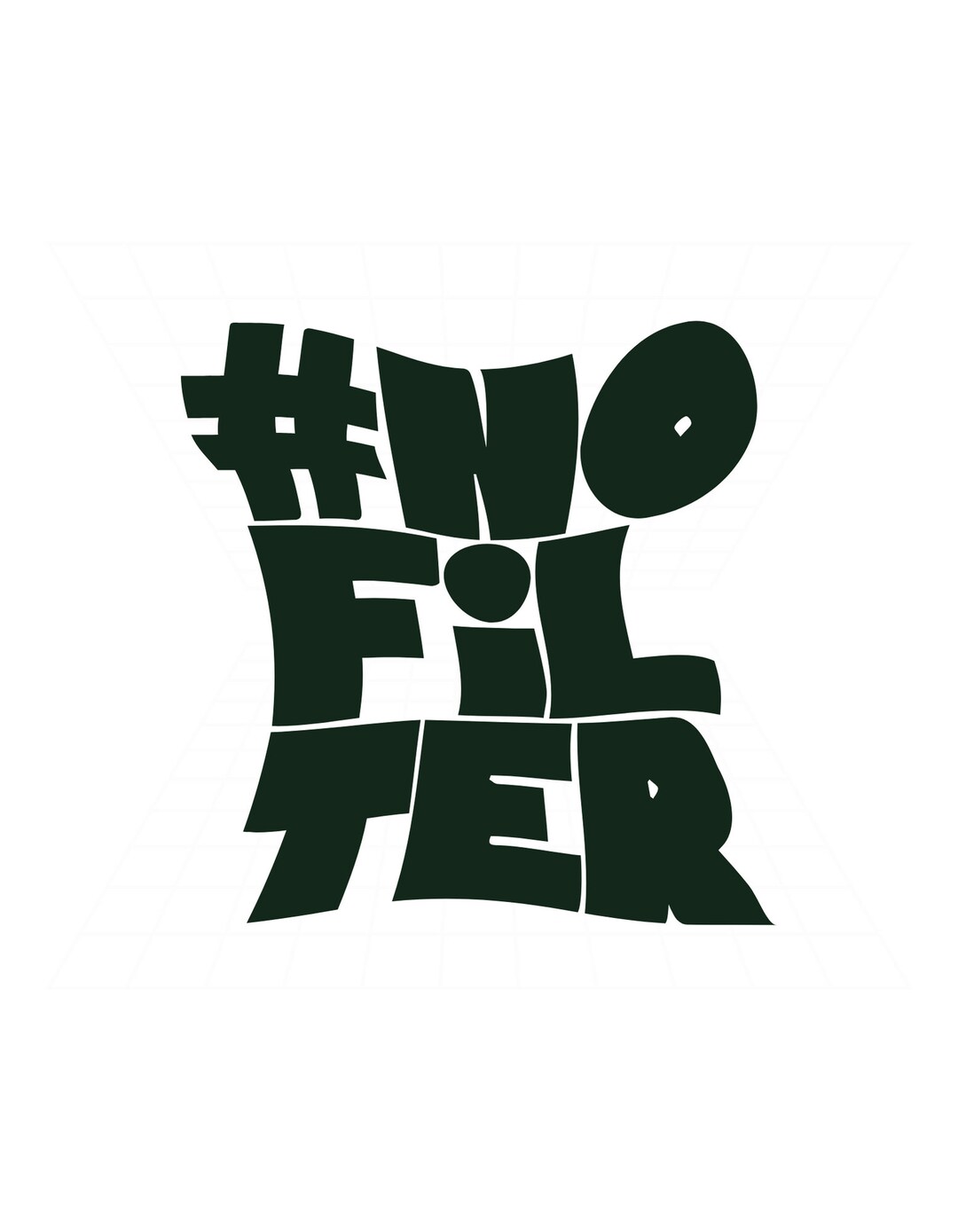 No Filter SVG Files for Cricut - Instant Digital Download, Perfect for ...