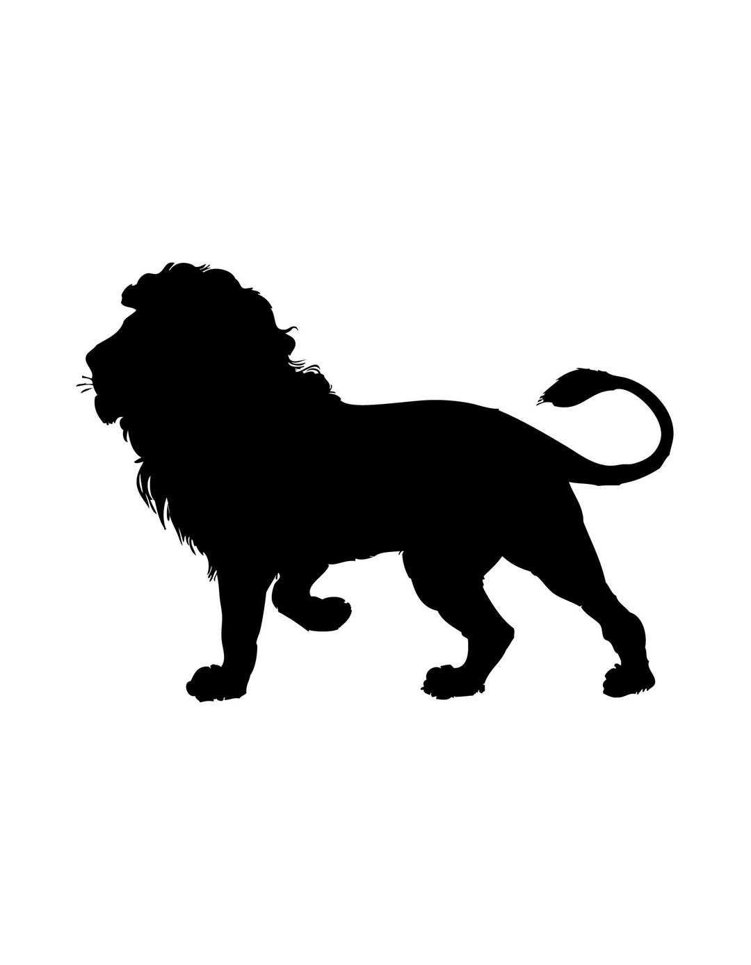 Lion SVG Files for Cricut - Instant Digital Download, Perfect for DIY ...
