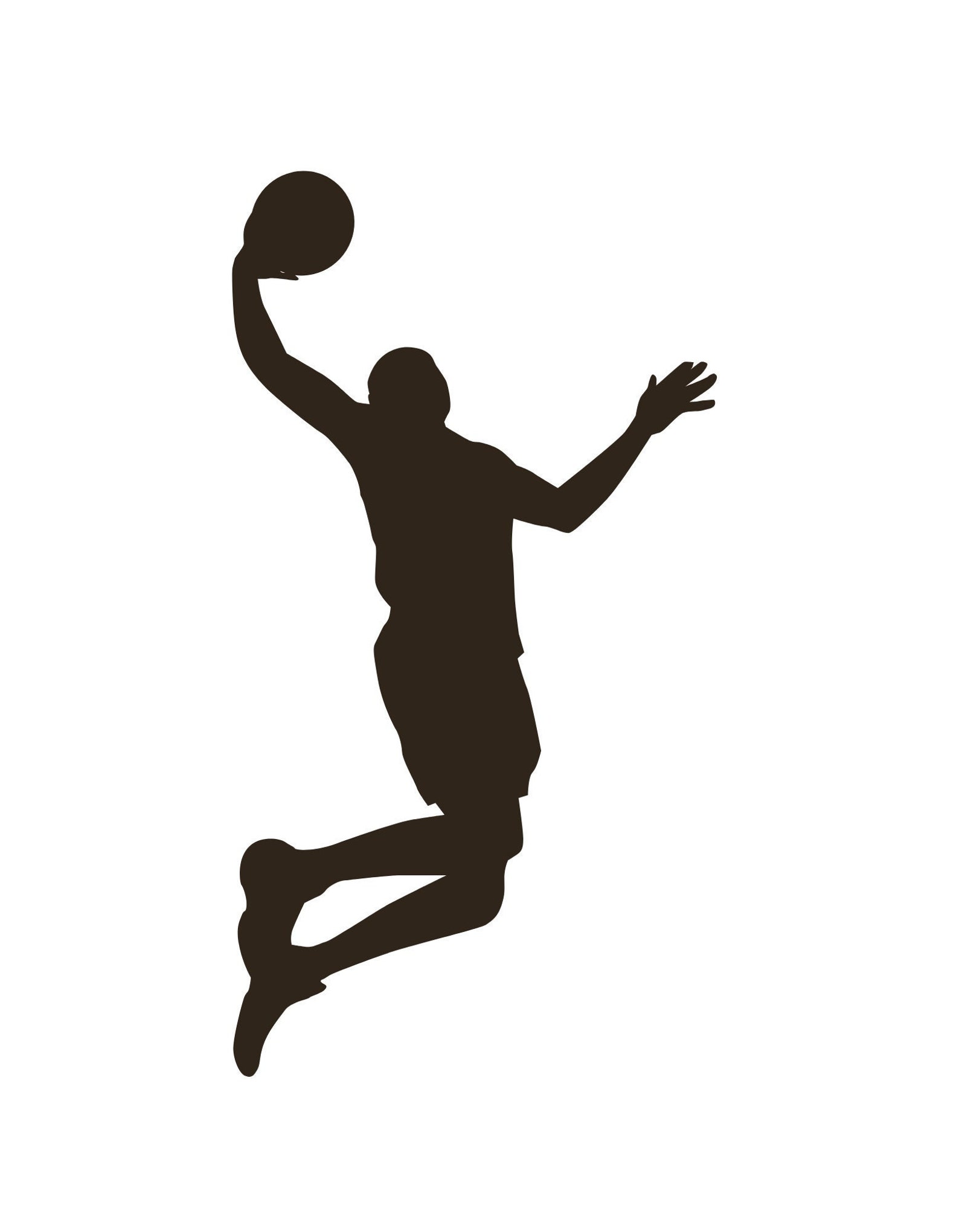 Basketball Dunk SVG Files for Cricut - Instant Digital Download ...