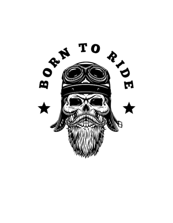 Born to Ride SVG File - Etsy