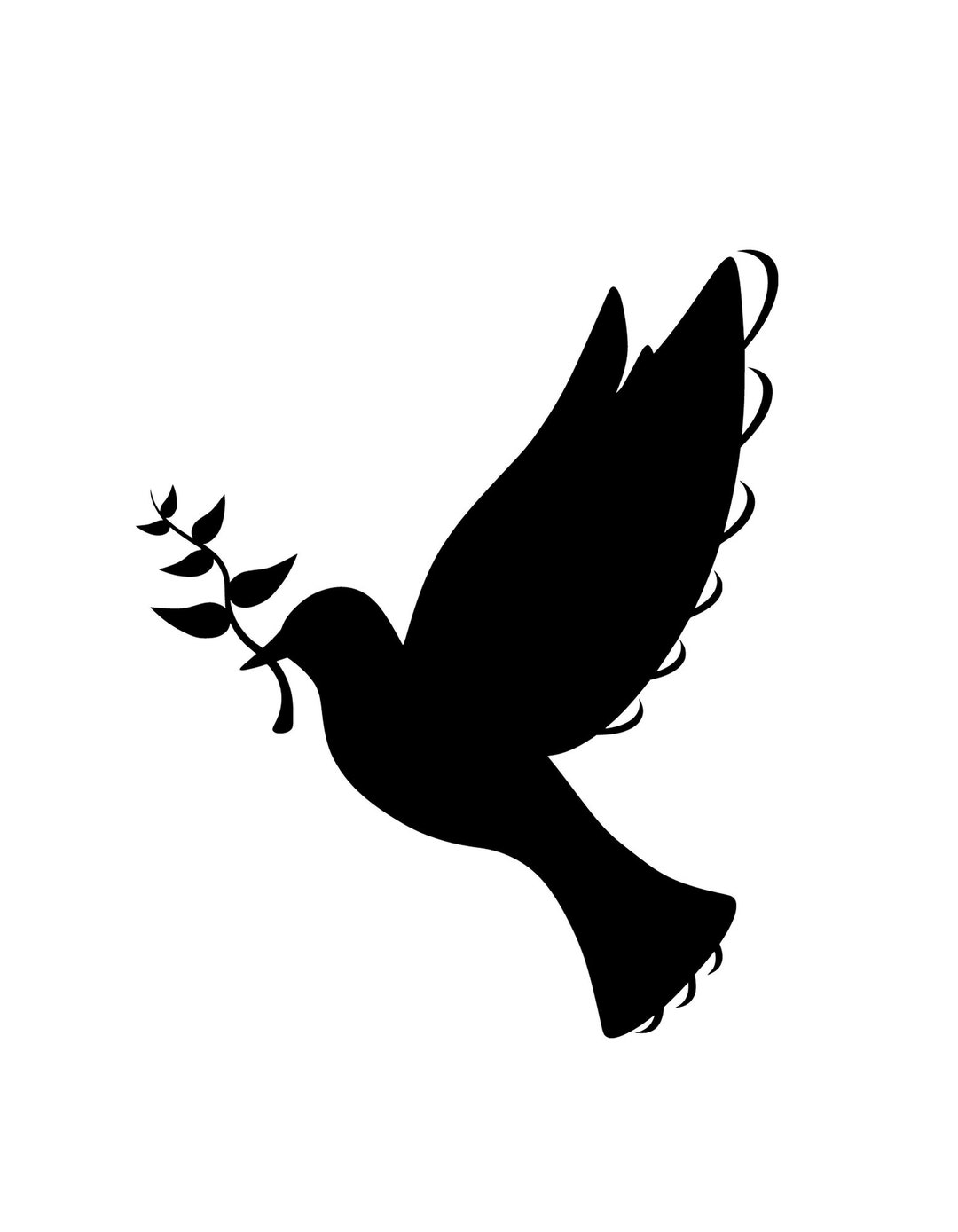 Dove. SVG Files for Cricut - Instant Digital Download, Perfect for DIY ...