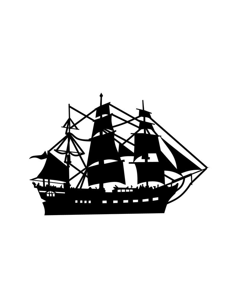 Ship SVG Files for Cricut - Instant Digital Download, Perfect for DIY ...