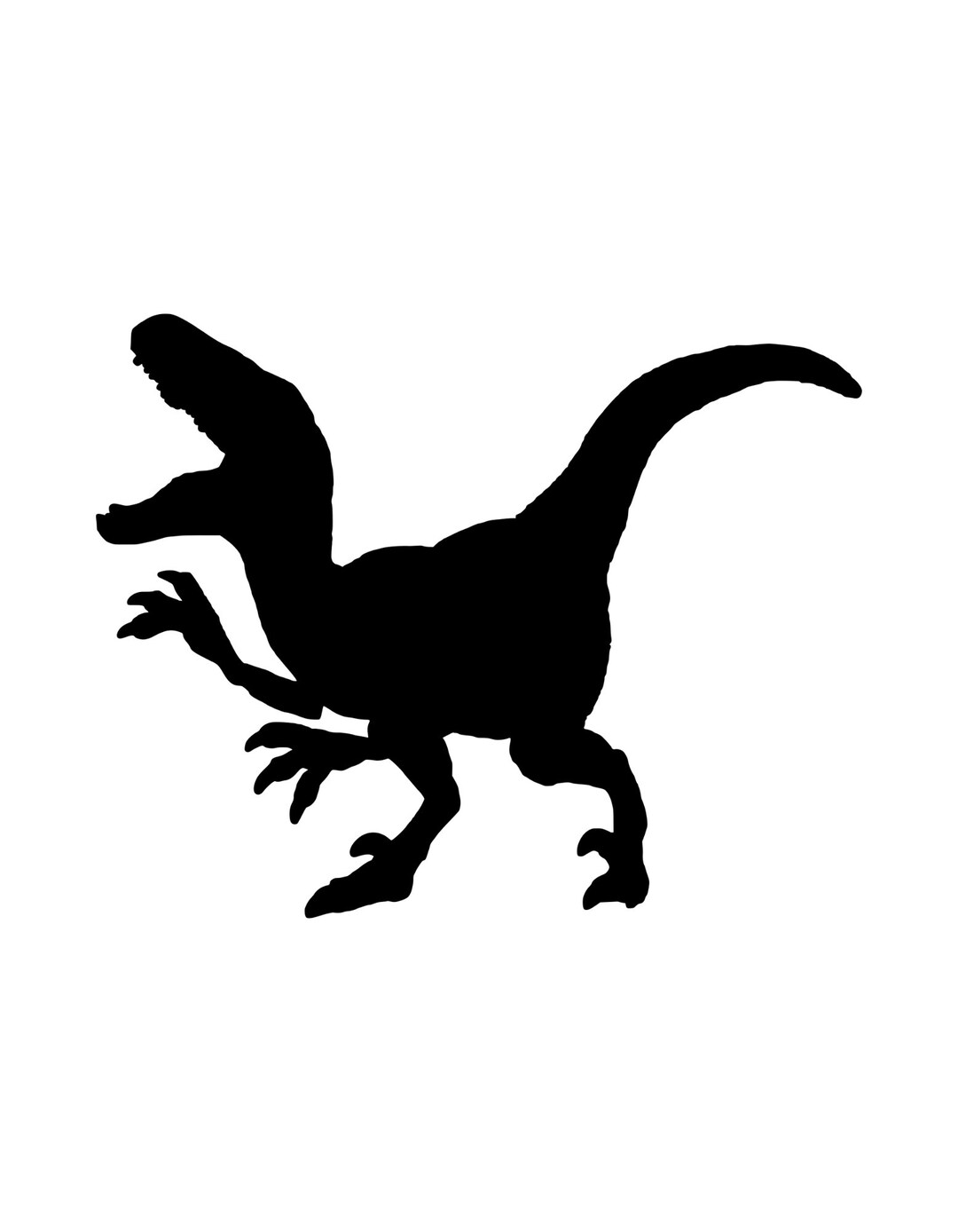 Dinosaur Raptor SVG Files for Cricut - Instant Digital Download ...