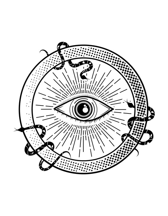 The Eye SVG File - Etsy