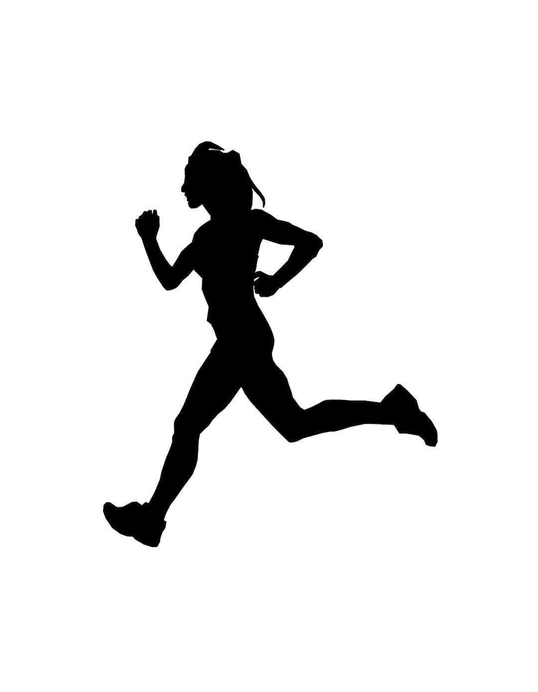 Runner SVG Files for Cricut - Instant Digital Download, Perfect for DIY ...