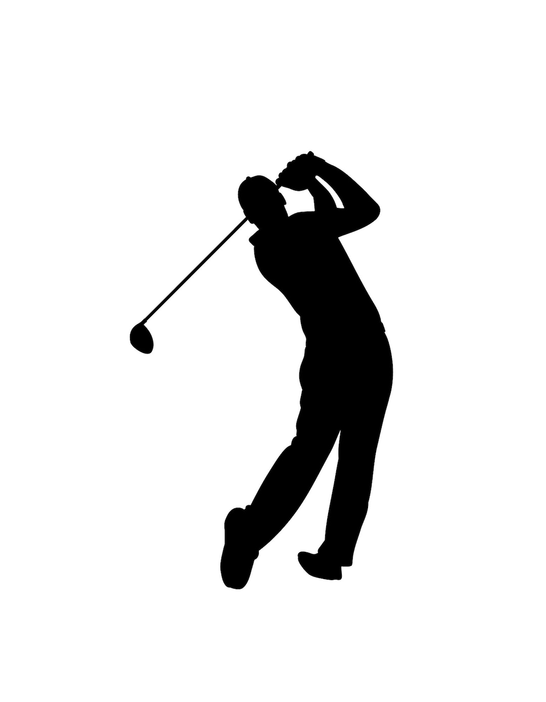 Golf Man SVG Files for Cricut - Instant Digital Download, Perfect for ...