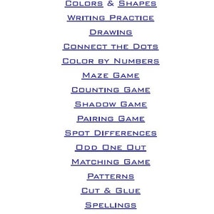 2000+ Fun Educational Activity Worksheets for Kids | Preschool ...