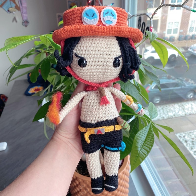 One Piece Ace Doll - Etsy